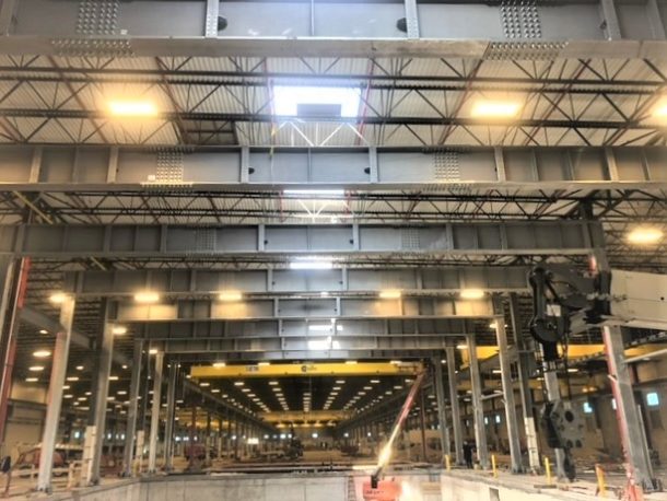 Installing Steel Using Transfer Stand | Westmont Engineering